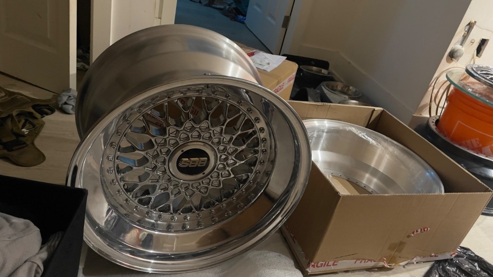 BBS RS 17” 5x120 chrome dipped face | eBay