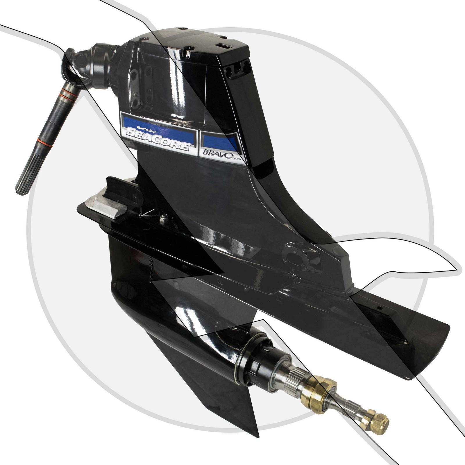Mercruiser Bravo Three Seacore Outdrive 2.00 Sterndrive 3 Year ...