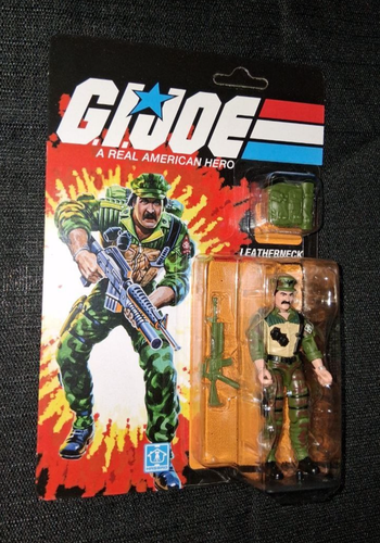 GI Joe 3.75" retro O-Ring Figure Leatherneck from Kupp crossover 2024 ...