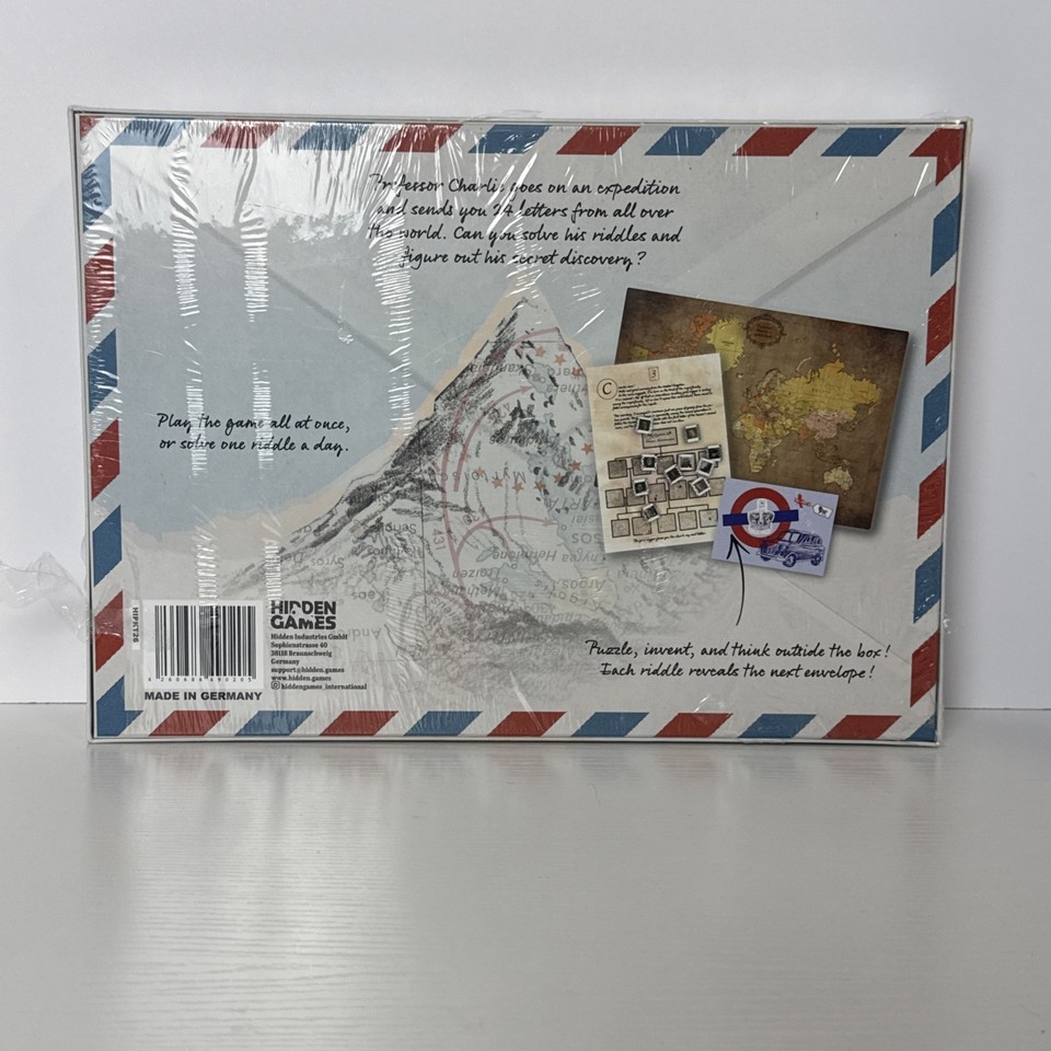 Hidden Games Professor Charlie's World Tour 24 Mysterious Letters ...