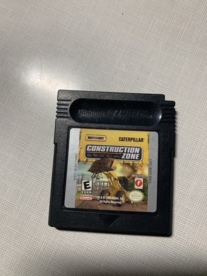 Matchbox Caterpillar Construction Zone (Nintendo Game Boy Color 1999 ...