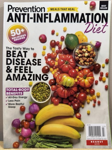 Prevention Magazine ANTI-INFLAMMATION Diet 50+ Recipes Beat Disease ...