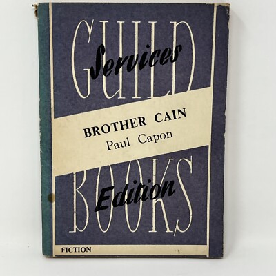Brother Cain by Paul Capon 1946 Vintage Paperback Guild Services ...
