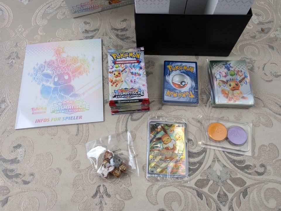 (GERMAN) Pokemon TCG: Scarlet & Violet Prismatic Evolutions Elite ...