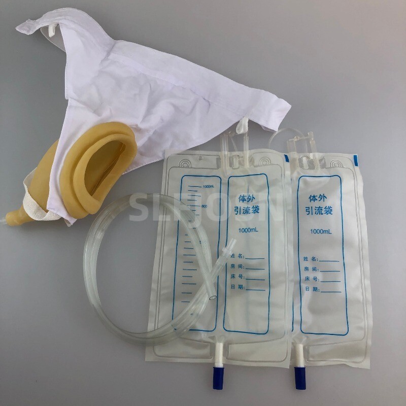 Latex Bag for Elderly Male Women Urine Bag Catheter Urinary Reusable ...