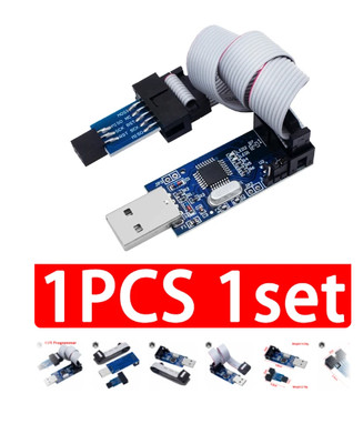 Usbasp Usbisp Avr Programmatore USB Isp Asp ATMEGA8 ATMEGA128 Supporto Win7 T | eBay