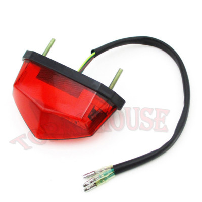 12V LED Tail Rear Brake Light For 50cc 70cc 90 110cc Chinese ATV Quad 4 ...