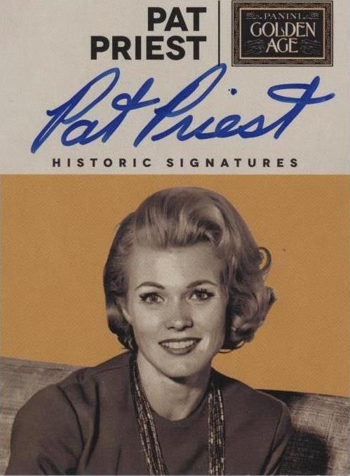 2014 Panini Golden Age - Historic Signatures #PPT Pat Priest (AU) for ...