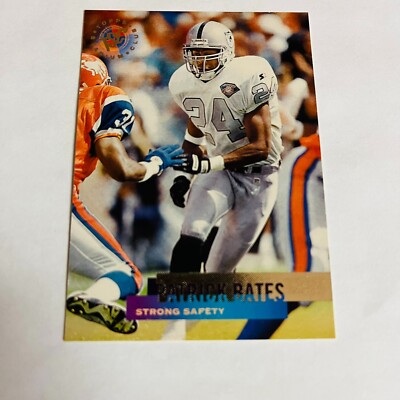 1995 Topps NFL Football Stadium Club #337 Patrick Bates | eBay