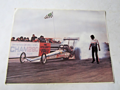 NHRA Original 1976 Gary Beck THRUSH AA/Fuel Dragster Drag Racing ...