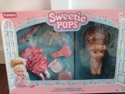 Vintage 1986 Playskool Sweetie Pops Blonde Doll New in the Box Sealed ...