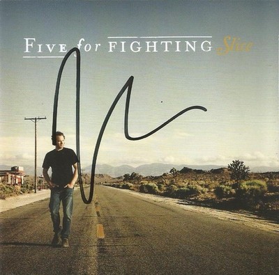 Five For Fighting Autographed Slice CD | eBay