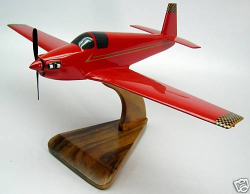 M-18-C Mite Mooney M18 Airplane Desk Wood Model Big New | eBay