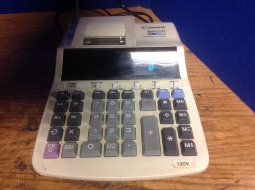 Canon Color Printing Calculator MP27D | eBay