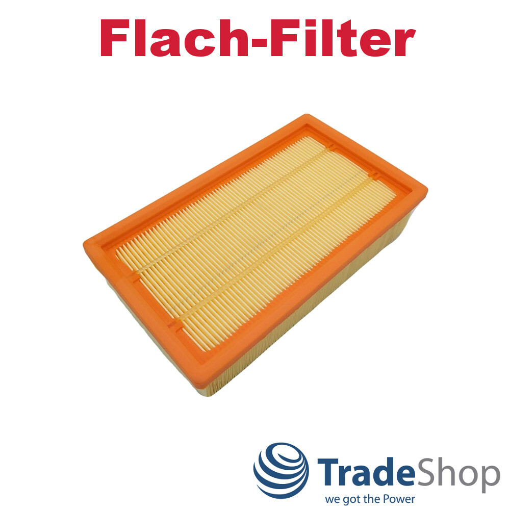 2x Flachfalten-Filter für Flex S47 S47M VCE 35 VCE 35 L MC VCE 35 L AC ...