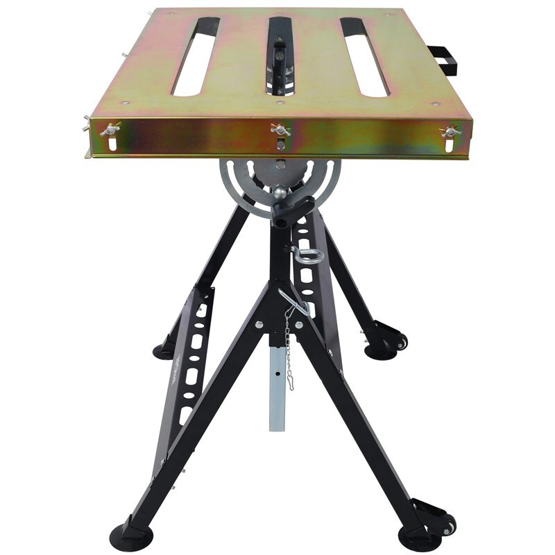 30" x 20" Folding Welding Table 400lbs Load Carbon Steel Welding ...