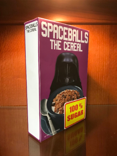 Spaceballs the Cereal - custom replica prop box + Spaceballs Card set ...