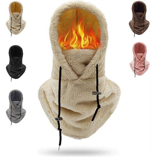 Adjustable Warm Hood Warm Tool Neck Warm Hooded New Cover Cap Scarf | eBay