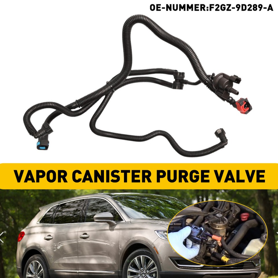 Vapor Canister Purge Valve F2GZ9D289A Fits For Ford 2015-2019 Edge 2.0L ...