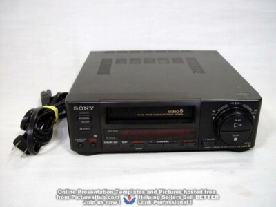 Fully Restored SONY EV-A50 ( EV-C3 ) Video8 8mm VCR Editing Player *90 ...