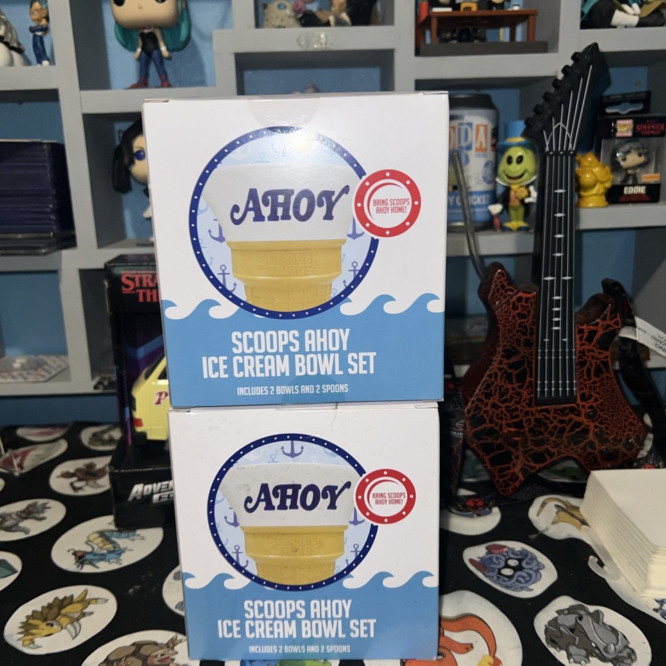 Adventure Force Stranger Things Surfer Boy Pizza Van scoops ahoy and ...