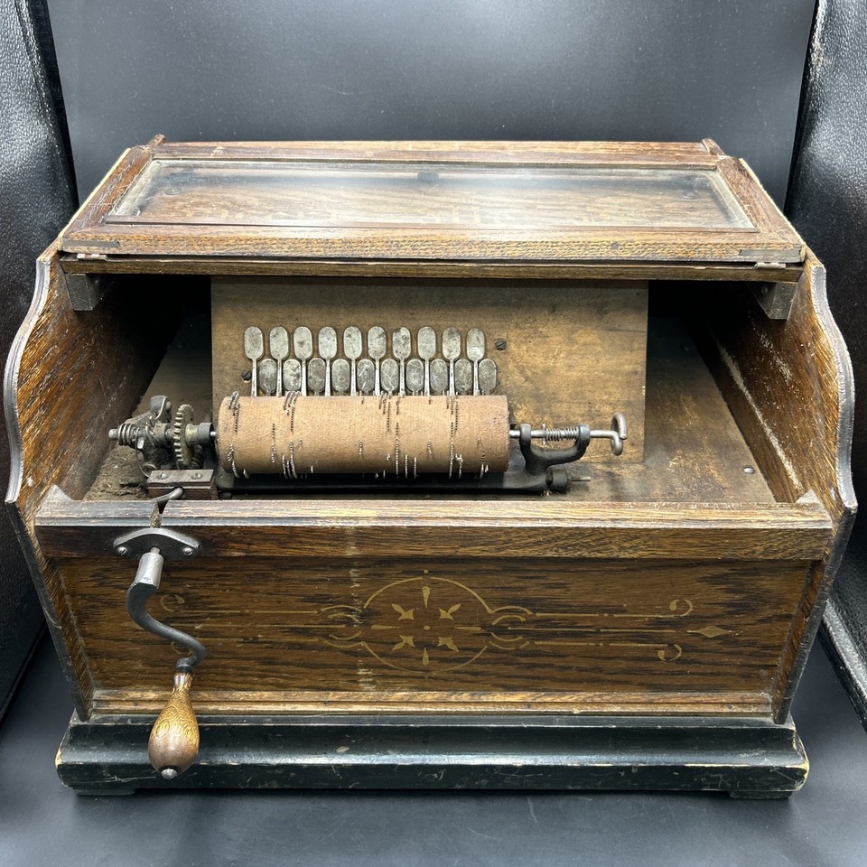 Antique 1925 Concert Roller Organ (Cob Roller) - ORIGINAL PAINT w/ 18 ...