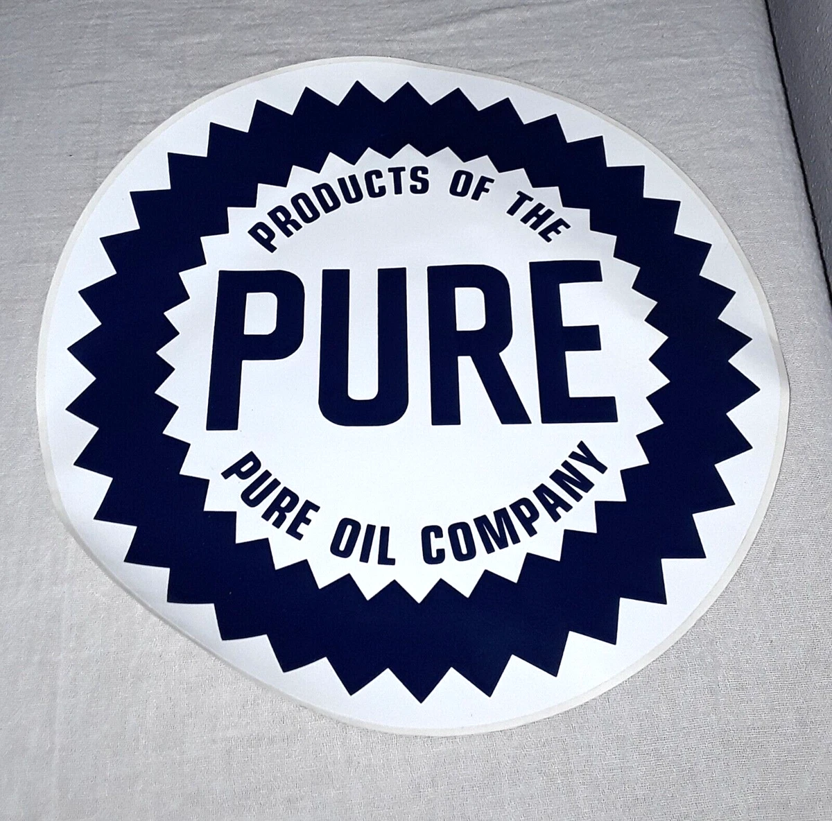 Pure Oil Gasoline Signs