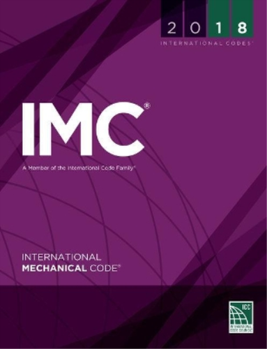 International Code Council 2018 International Mechanical Code (Poche ...