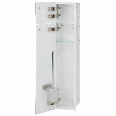 WC-Modul 9398683 Unterputz 180x825mm Einbauschrank Weiß Anschlag links ...