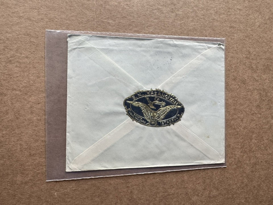 Turkey WWII Censor Cover to US (09) +Indian Censor +Eagle Machine ...