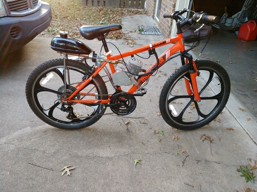 7hp Case Reed 2 Stroke 80cc Gas Bike Engine Motor Kit Motorized Bicycle ...