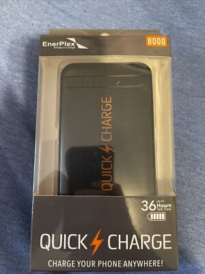 Enerplex Quick Charger Portable Charger 8000mAh | eBay