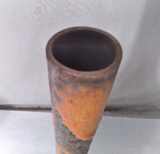 Vintage 1970s Alrun Guest For Royal Haeger Orange Peel 15" Bud Vase | eBay