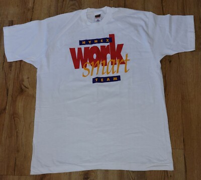 Nynex Company vintage 'Work Smart' T-Shirt men's size-XL New | eBay