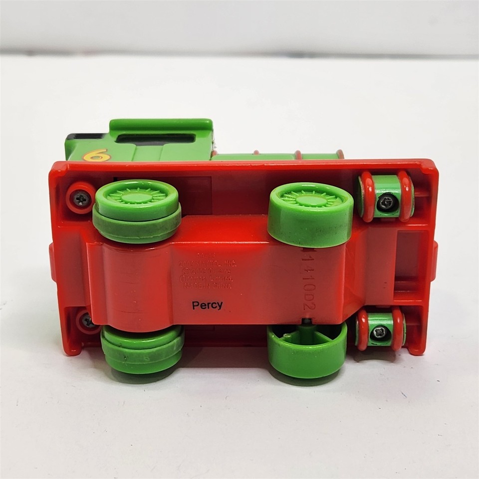 Thomas & Friends Percy Pullback Racer Toy Train 2009 Mattel COL-3377 ...