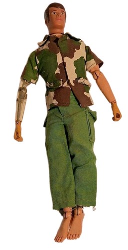 1964 Vintage GI Joe Mike Power Atomic Man Bionic Eye Arm Leg Hasbro | eBay