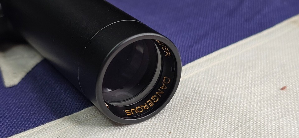 WEAVER SUPER SLAM Dangerous Game 1-5x24 Rifle Scope 30mm Matte Dual-X ...