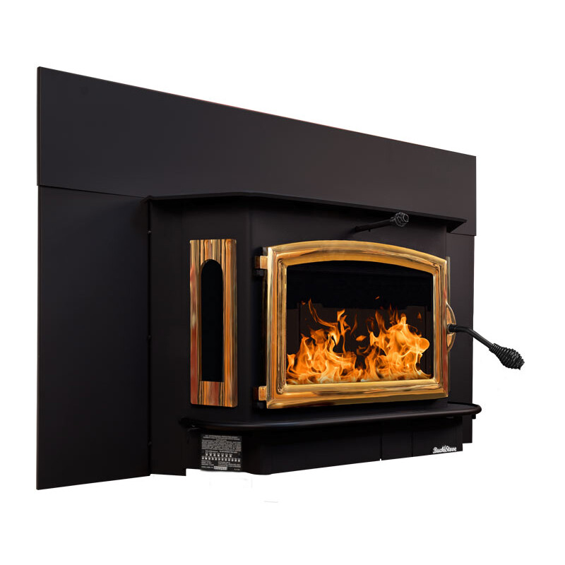 Buck Stove Model 91 Wood Burning Fireplace Insert with Blower - Up to ...