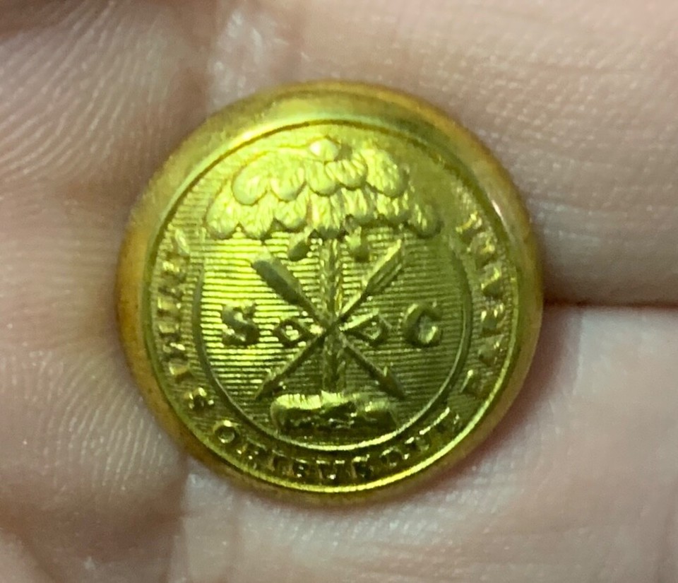 South Carolina Militia Civil War Button | eBay