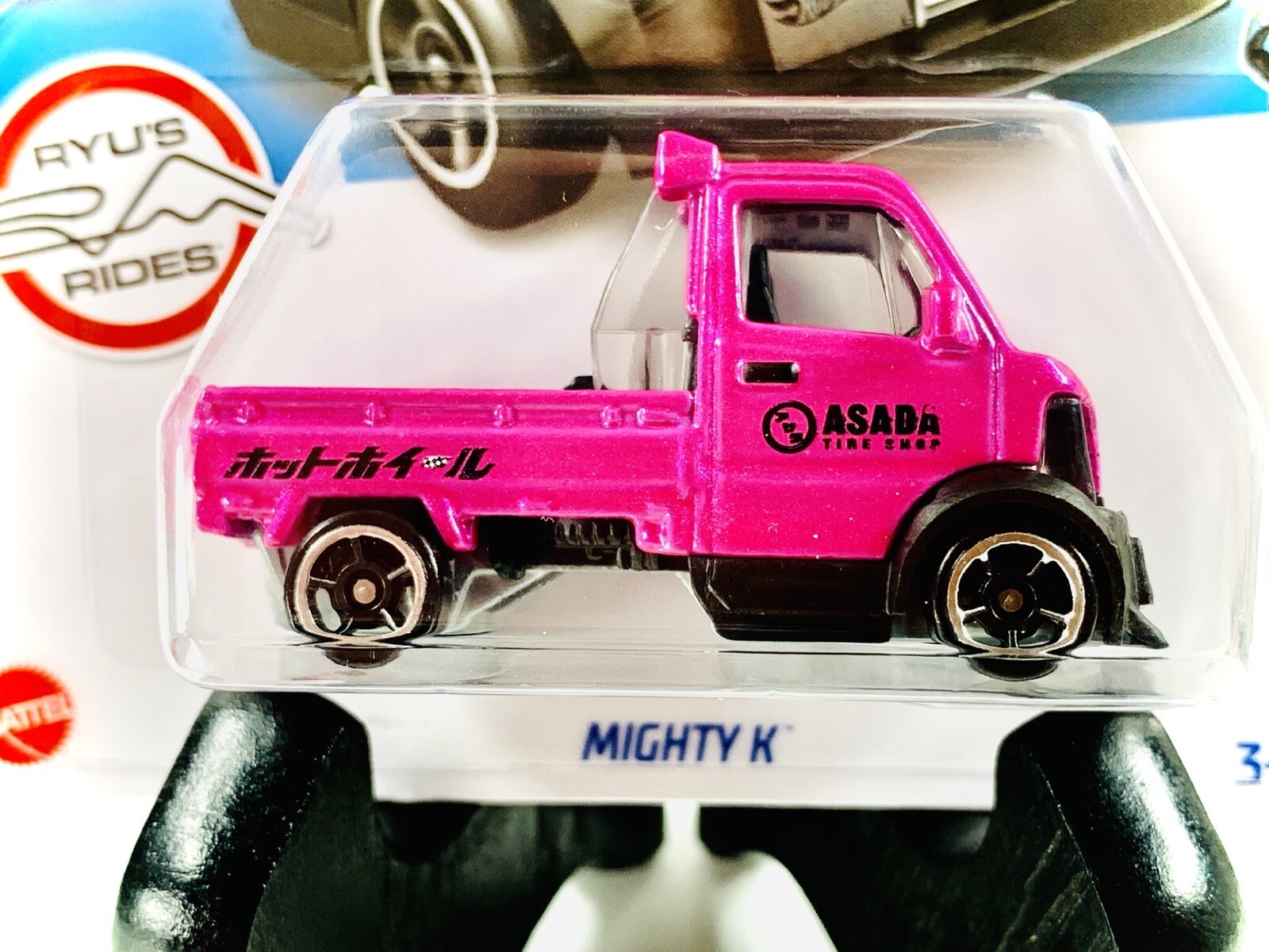 Hot Wheels Ryus Rides: MIGHTY K, 1/64, Pink, HW METRO, HCW70, Mattel, 3 ...