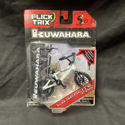 Flick Trix Kuwahara Laser lite Pro BMX Spin Master Bike Black White | eBay