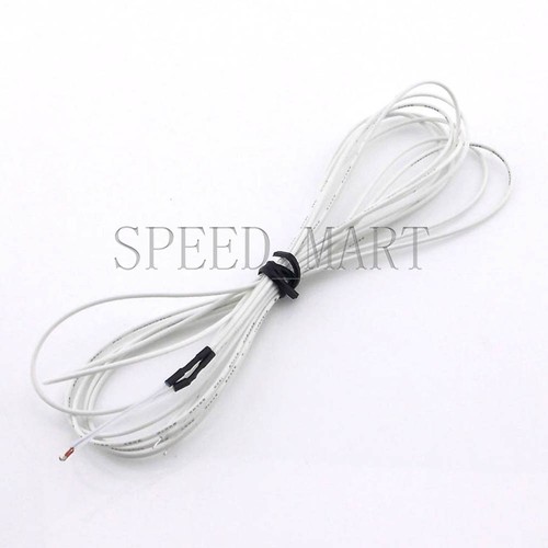 5 x 100K ohm 3950 1% NTC Thermistor With 1m Cable for 3D Printer Reprap ...