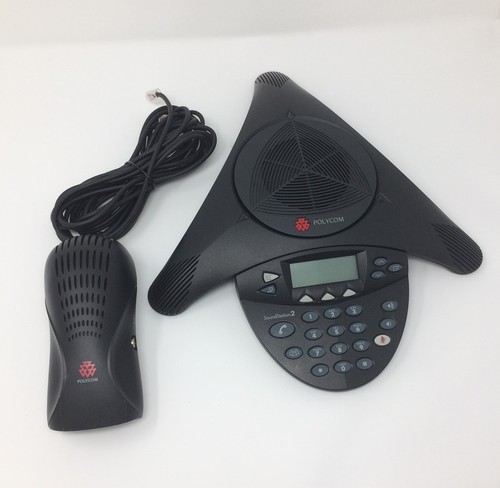 Polycom SoundStation 2 Non Expandable Analog Conference Phone (2200 ...