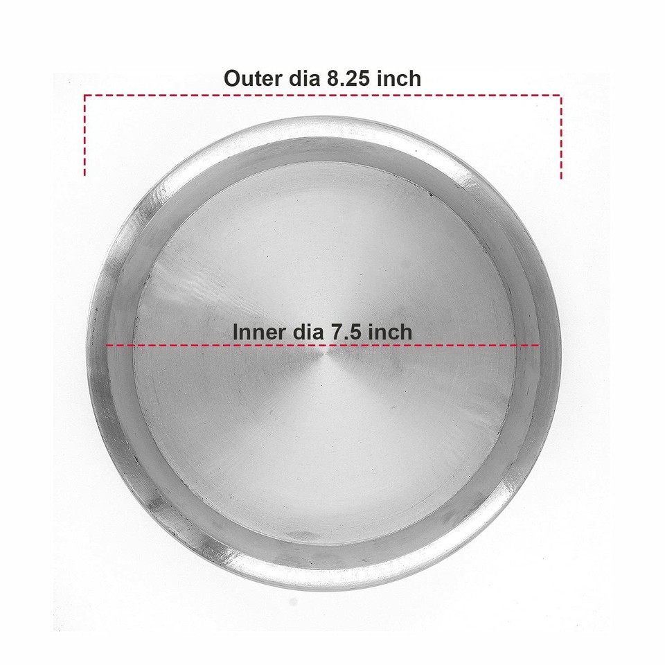 Handmade Urli Aluminium Uruli Pot 8 in Cooking Pot For Chicken Curries ...