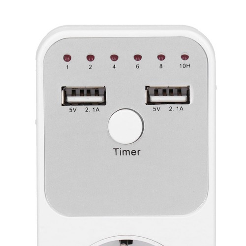 180~260V 13A USB Digital Countdown Timer Socket For Computer Charger ...