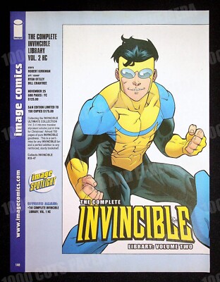 Invincible Image Comics 2009 Trade Print Magazine Ad Poster ADVERT | eBay