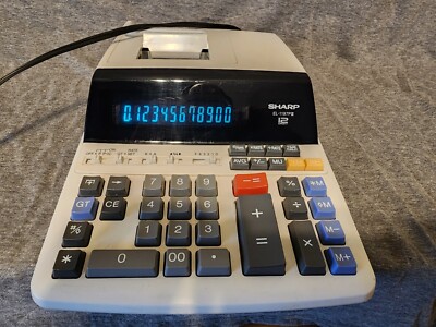 Sharp EL-1197PIII Printing Calculator 74000016712| eBay