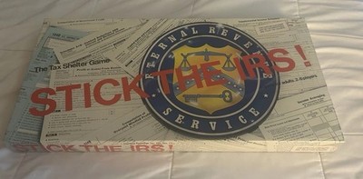 Vintage 1981 Stick the IRS Board Game – NEW Sealed Tax Humor Adult ...