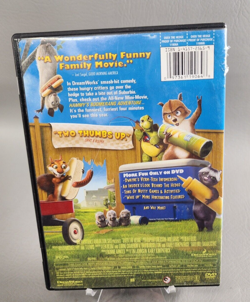 Over the Hedge (Full Screen Edition) - (DVD, 2006) -Bruce Willis | eBay