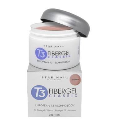 Star Nail T3 Fiber Gel Classic flexible builder sculpting gel Opaque ...